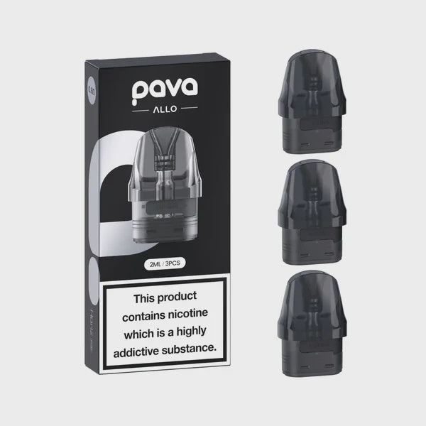 ALLO PAVA Horiz Refillable Vape Pod – 2ml, Leak-Resistant, Top-Fill ...