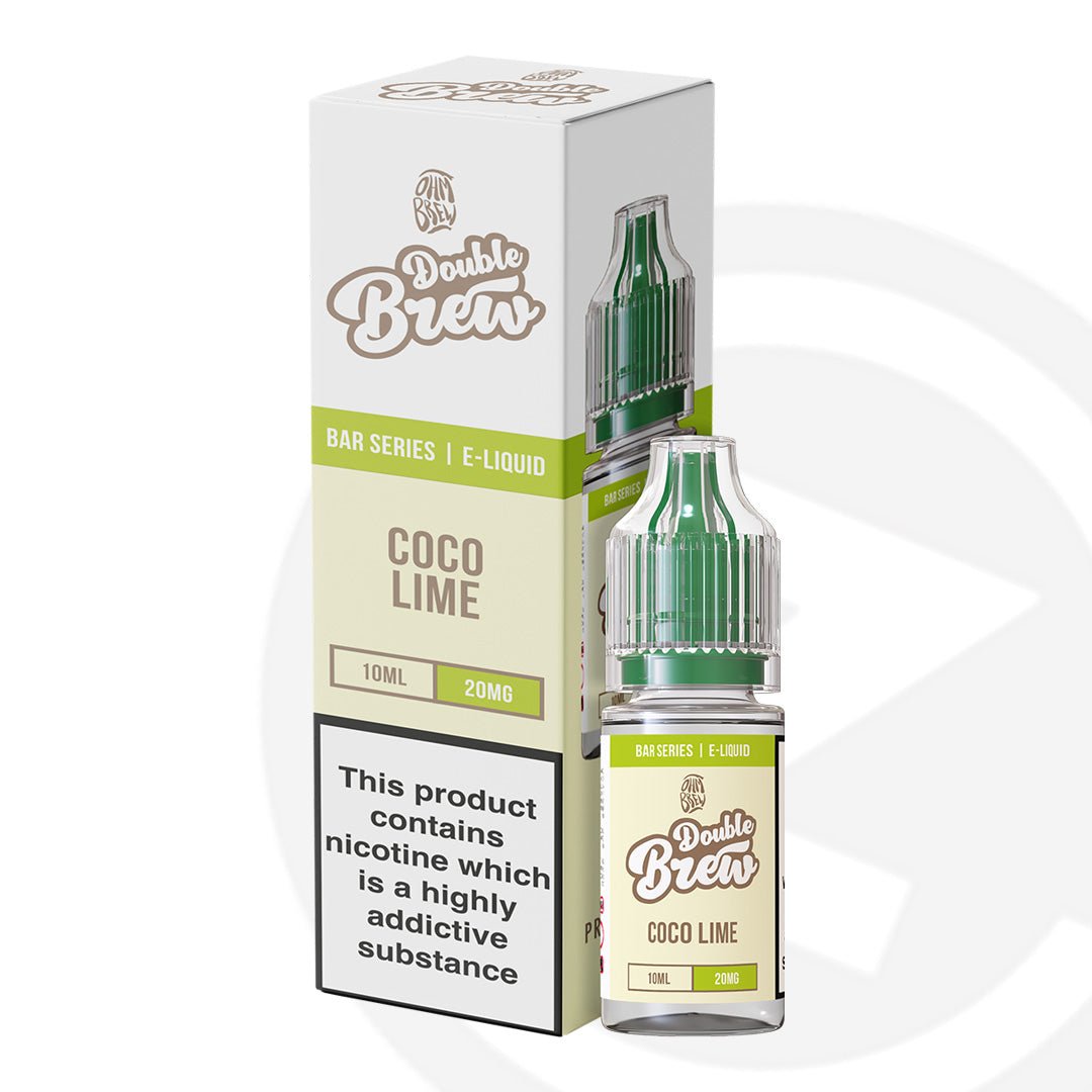 Coco Lime Nic Salt E-Liquid | Double Brew Bar Series UK – Ziggicig